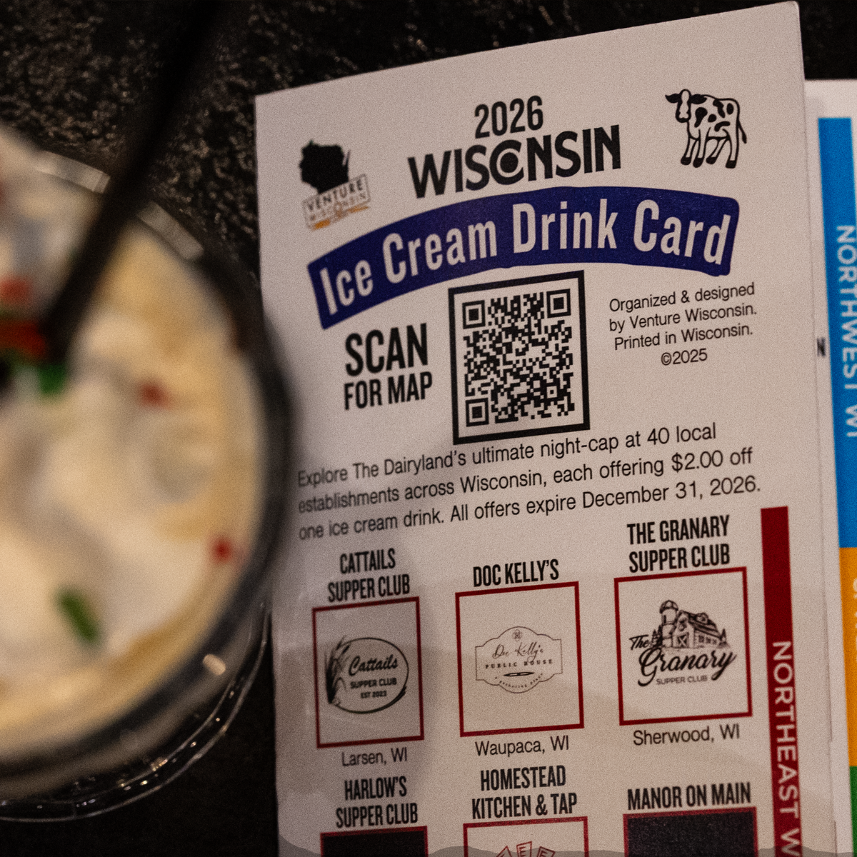Ice Cream Drink Card – Venture WI